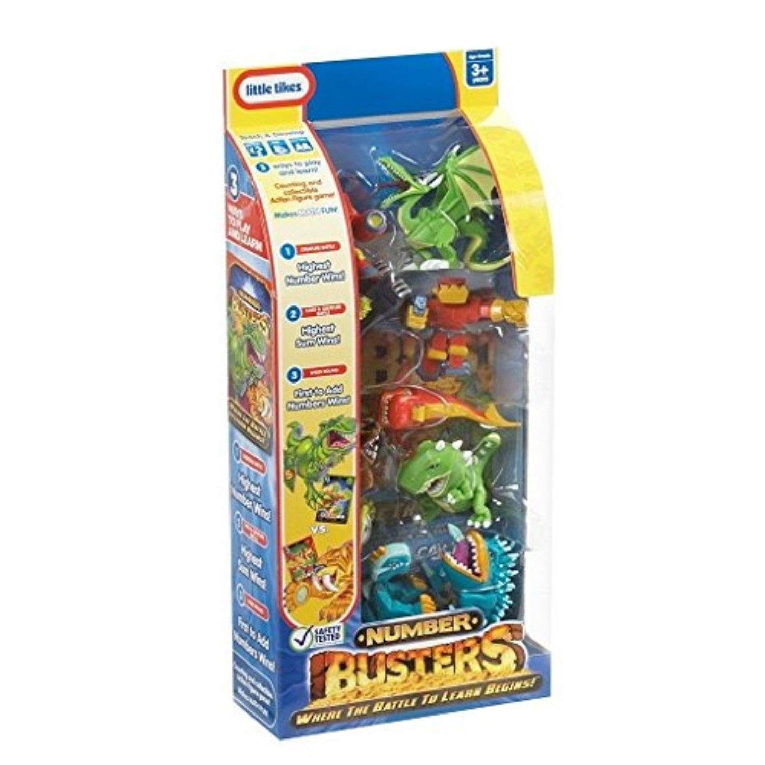 Little Tikes Numbers Busters - Counting & Collectible Action Figure ...
