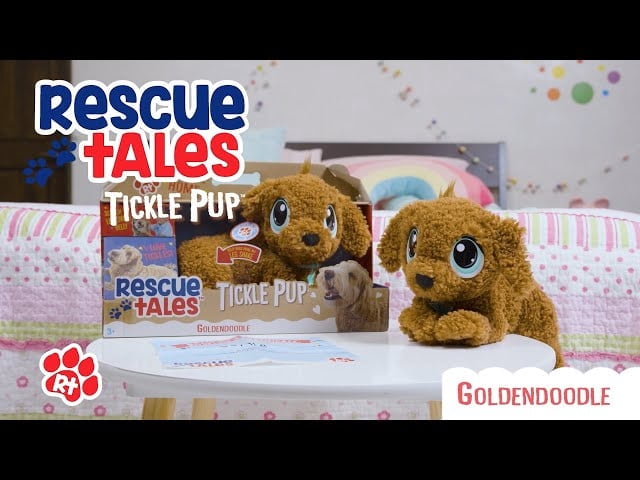 Little Tikes Rescue Tales Tickle Pup, Interactive Cuddly Soft Plush ...