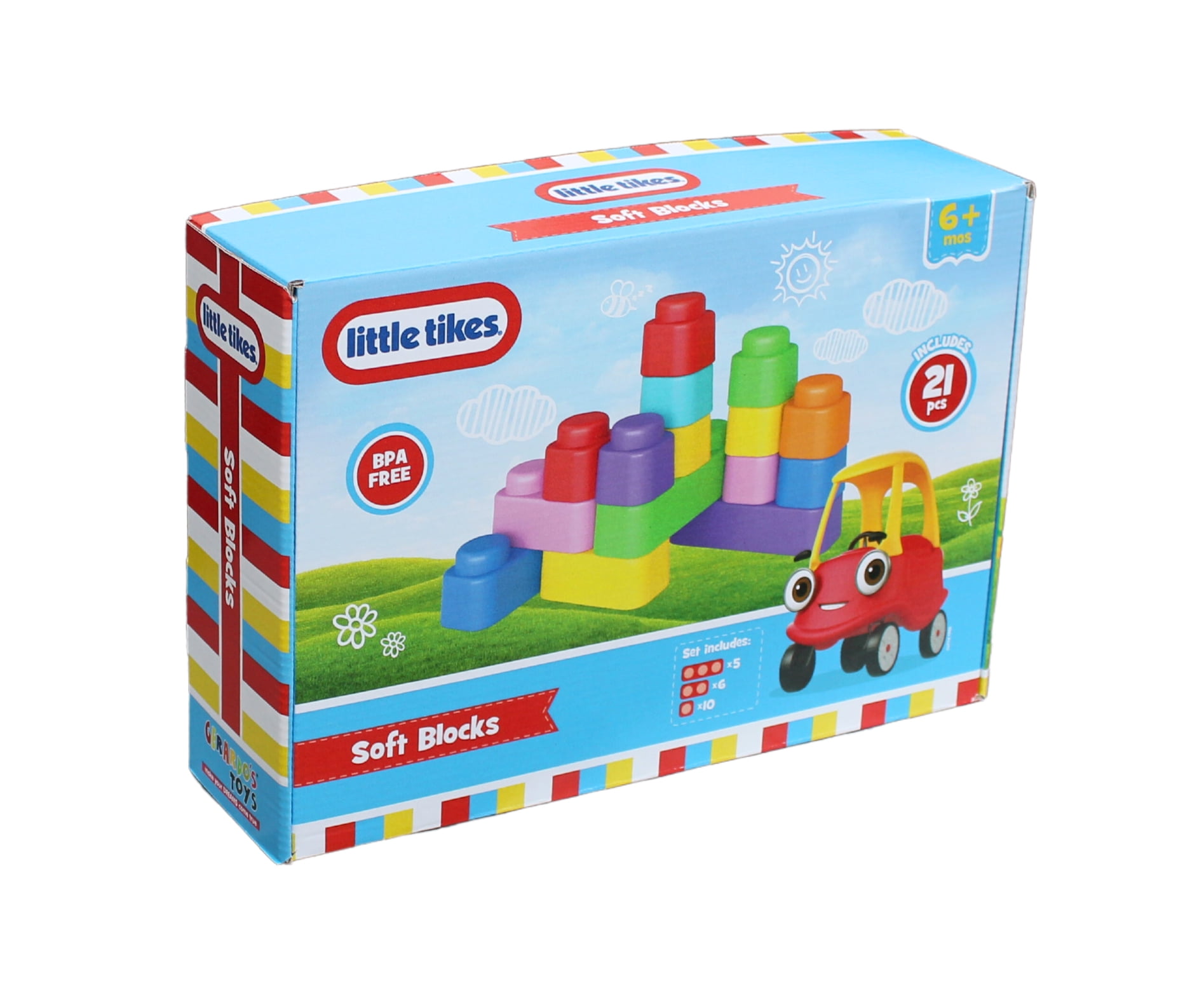 Little Tikes Soft Blocks Set - 21 Blocks - Walmart.com