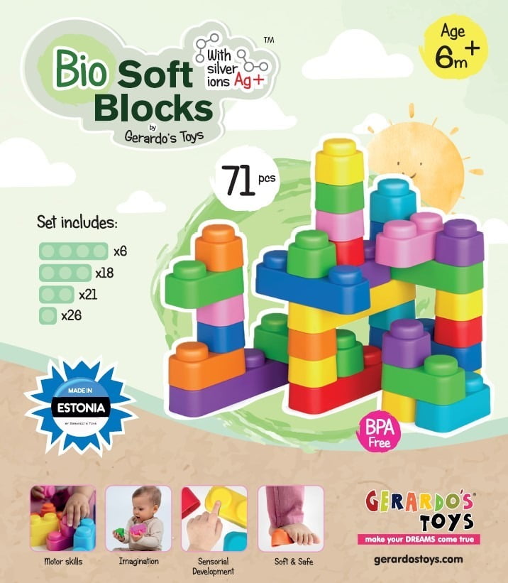 Little Tikes Soft blocks set 71 pcs - Walmart.com
