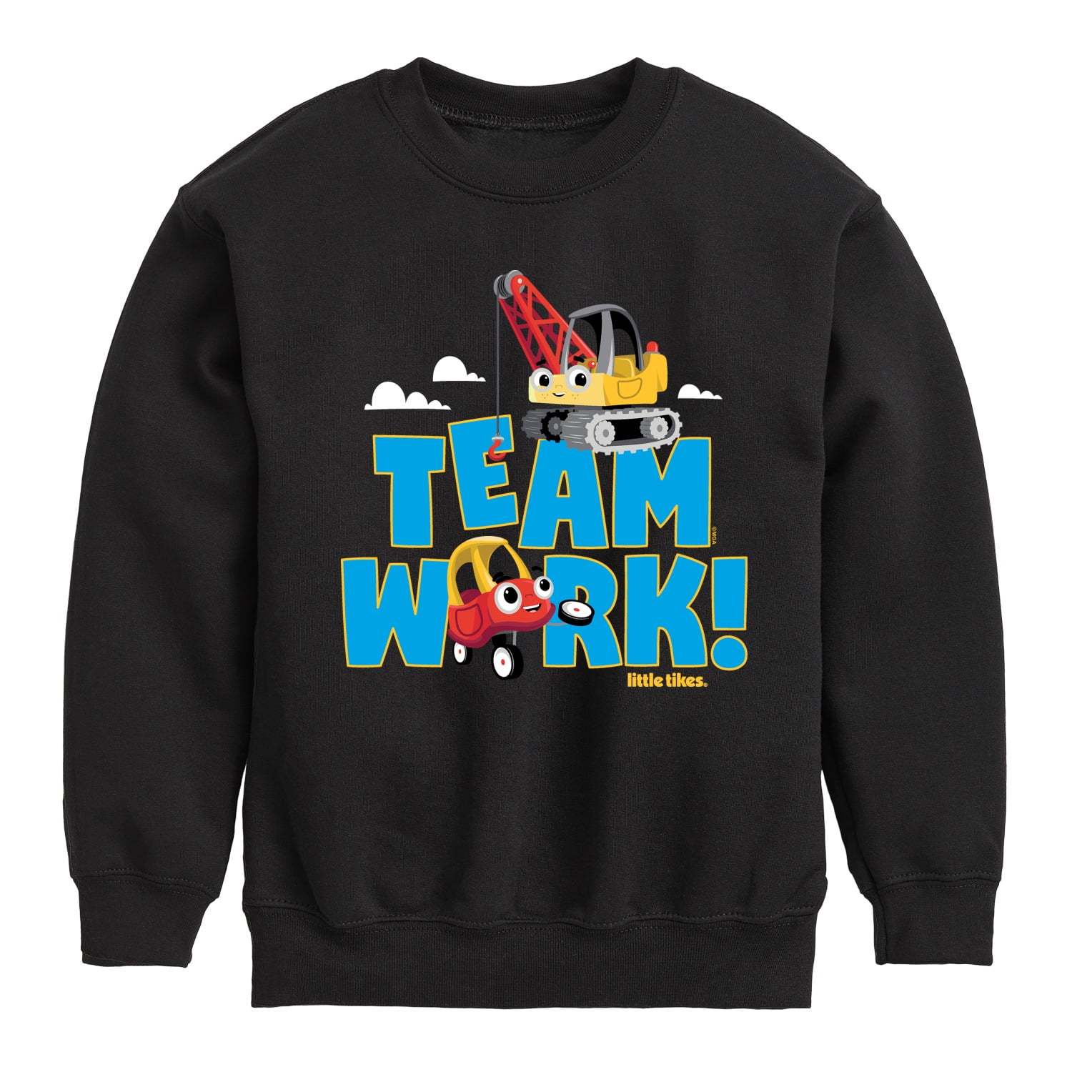 Little Tikes - Teamwork Makes the Dream Work - Toddler & Youth Crewneck ...