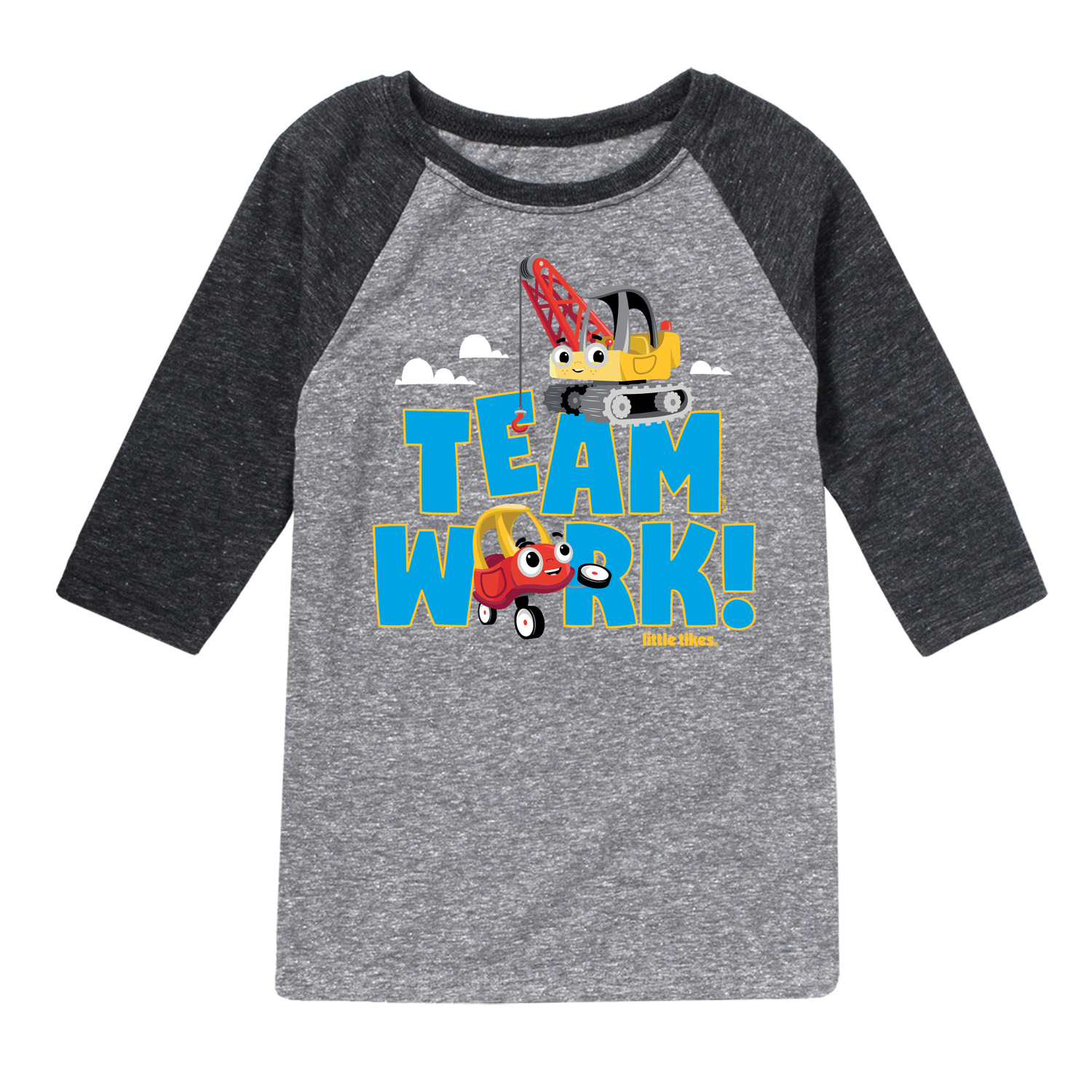 Little Tikes - Teamwork Makes the Dream Work - Toddler & Youth Raglan ...