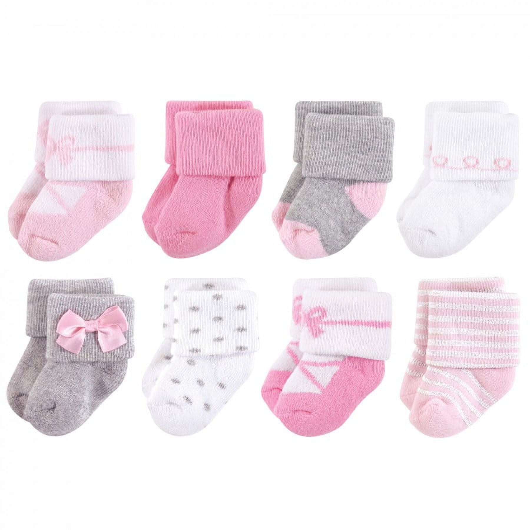 Little Treasure Infant Baby Girl Cozy Ballerina Socks 6-12 Months Soft ...