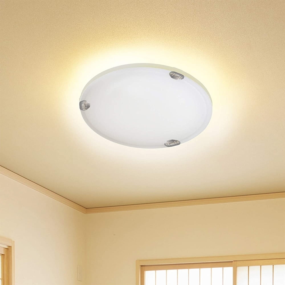 Little Tree Designs Alex 2 Light Flush Mounted Lighting - Satin Nickel ...