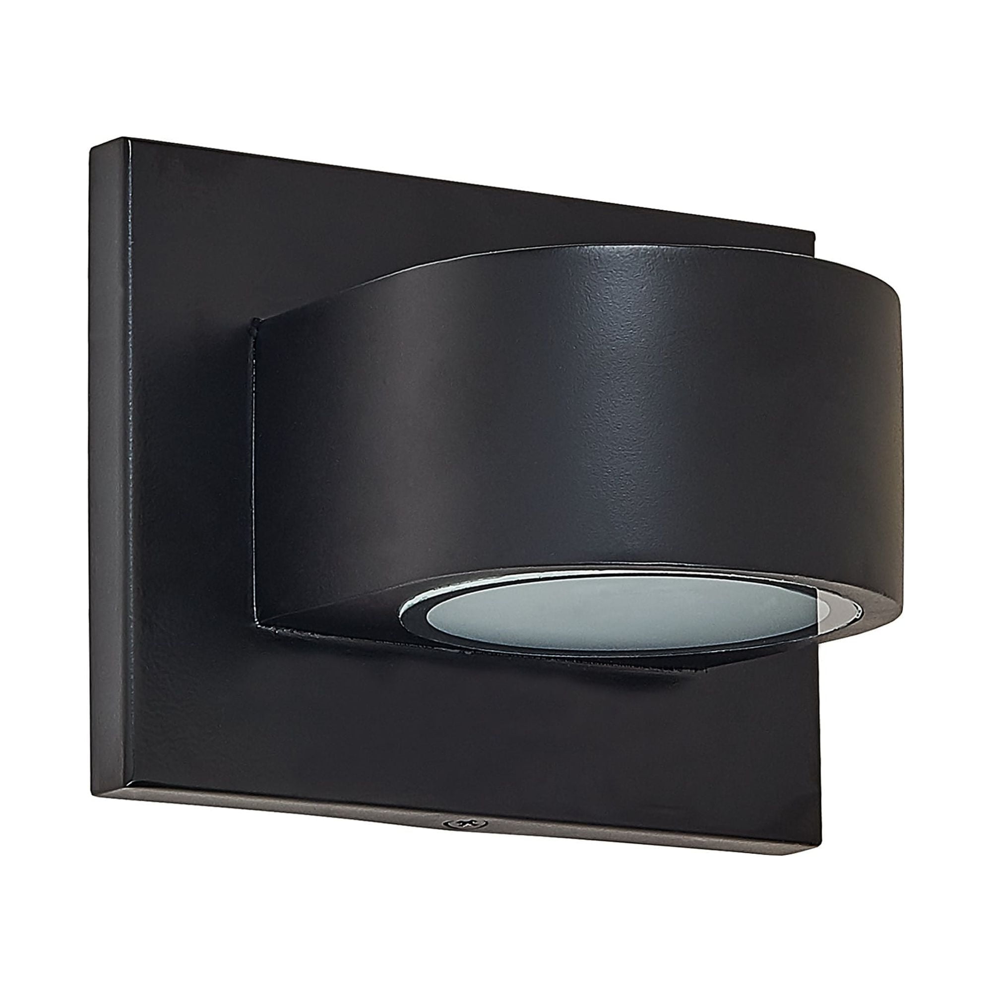 Little Tree Designs LED Round Shape outdoor wall light with black ...