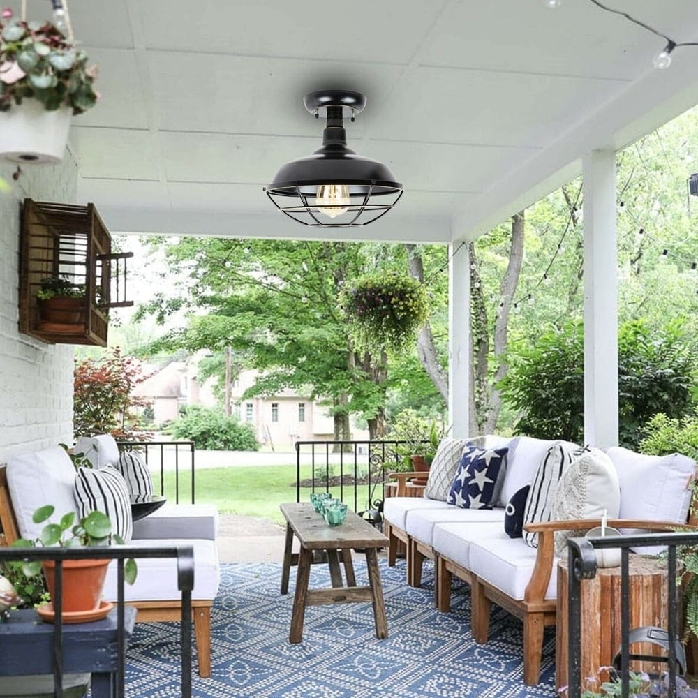 Little Tree Designs Penny 1 Light Ceiling light in Imperial Black ...