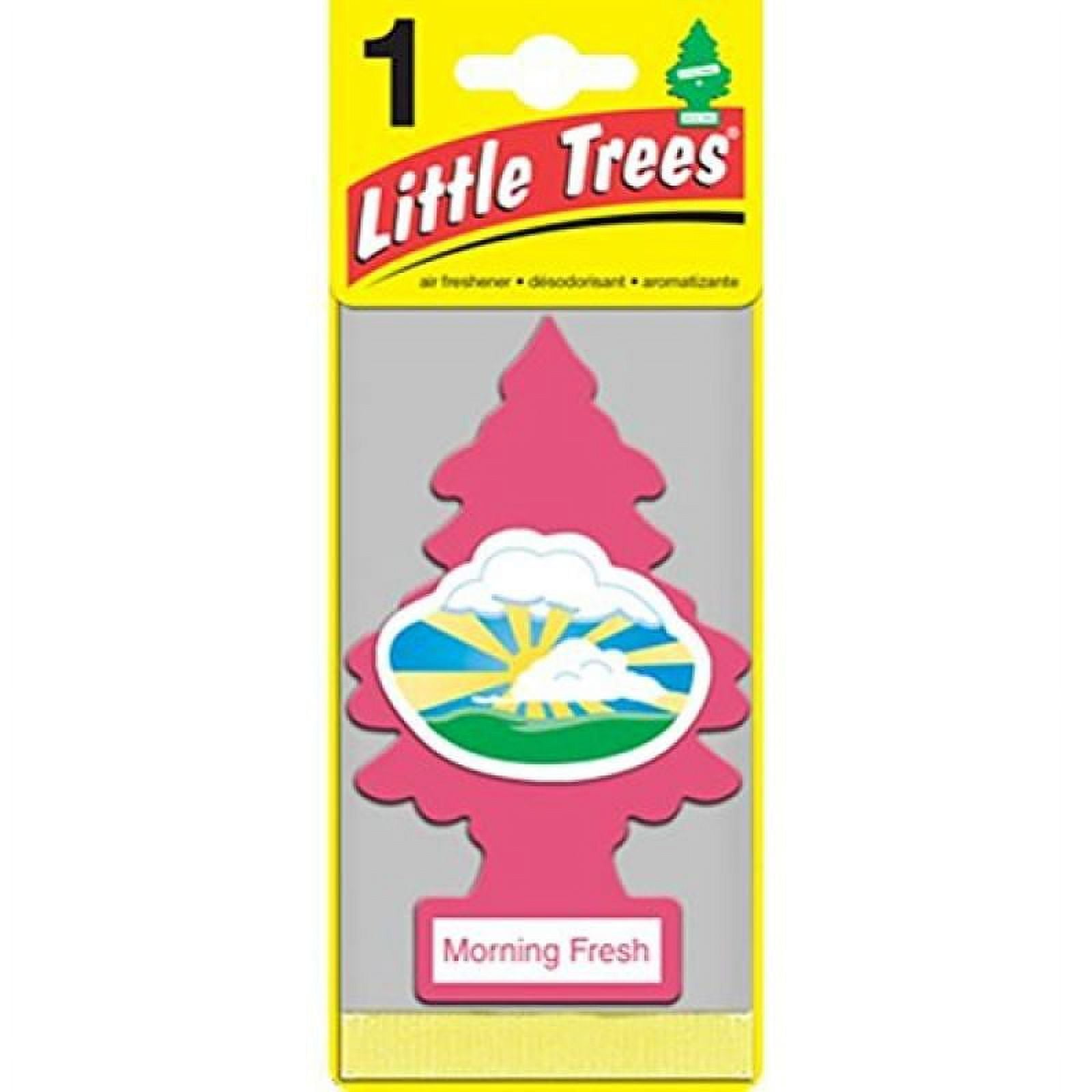 Little Trees Air Freshener 6-Pak, Morning Fresh (U6P60228) - Walmart.com