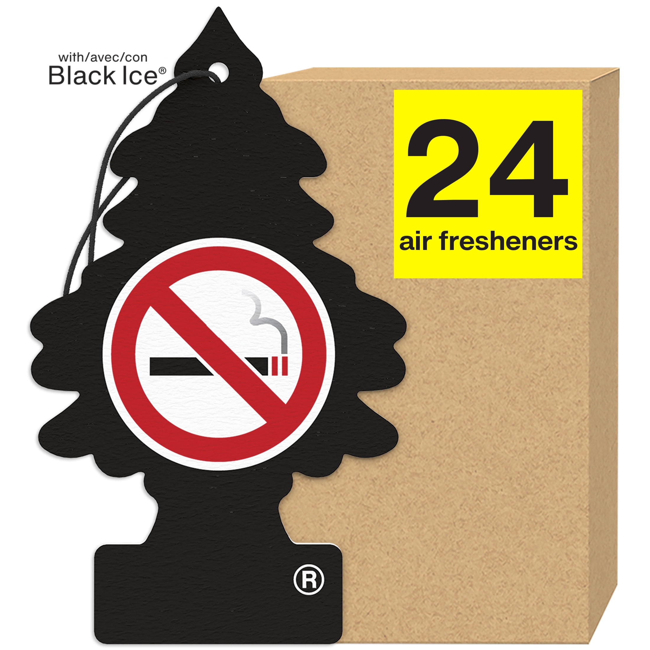 Little Trees Air Freshener No Smoking Fragrance 24-Pack - Walmart.com
