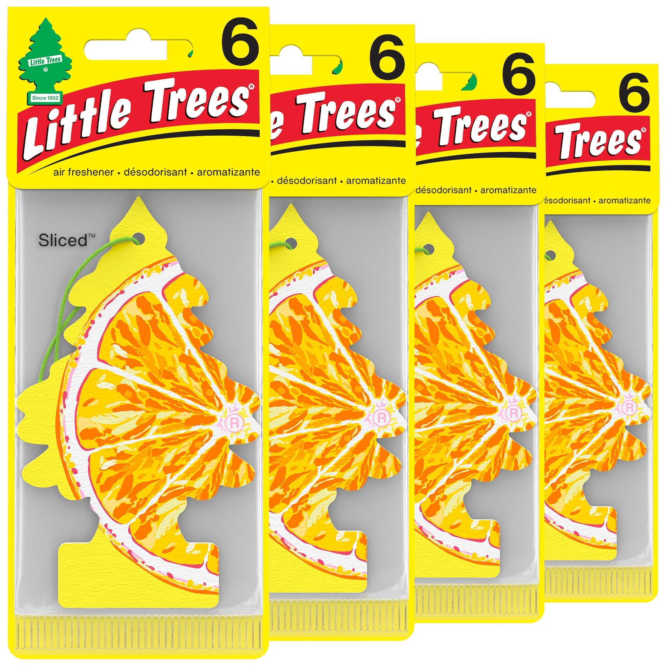 Little Trees Air Freshener Sliced Fragrance 24-Pack - Walmart.com