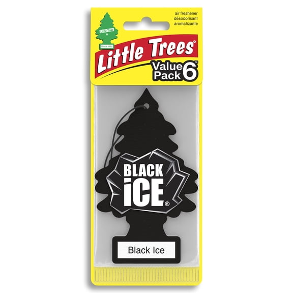 LITTLE TREES Black Ice Scented Fresh Mist Liquid Spray Car Air ...