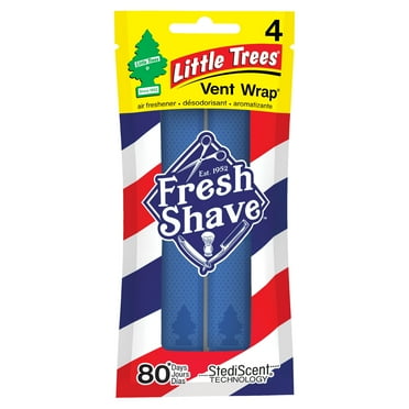 Little Trees Vent Wrap Air Freshener 4-PACKS (Black Ice) - Walmart.com