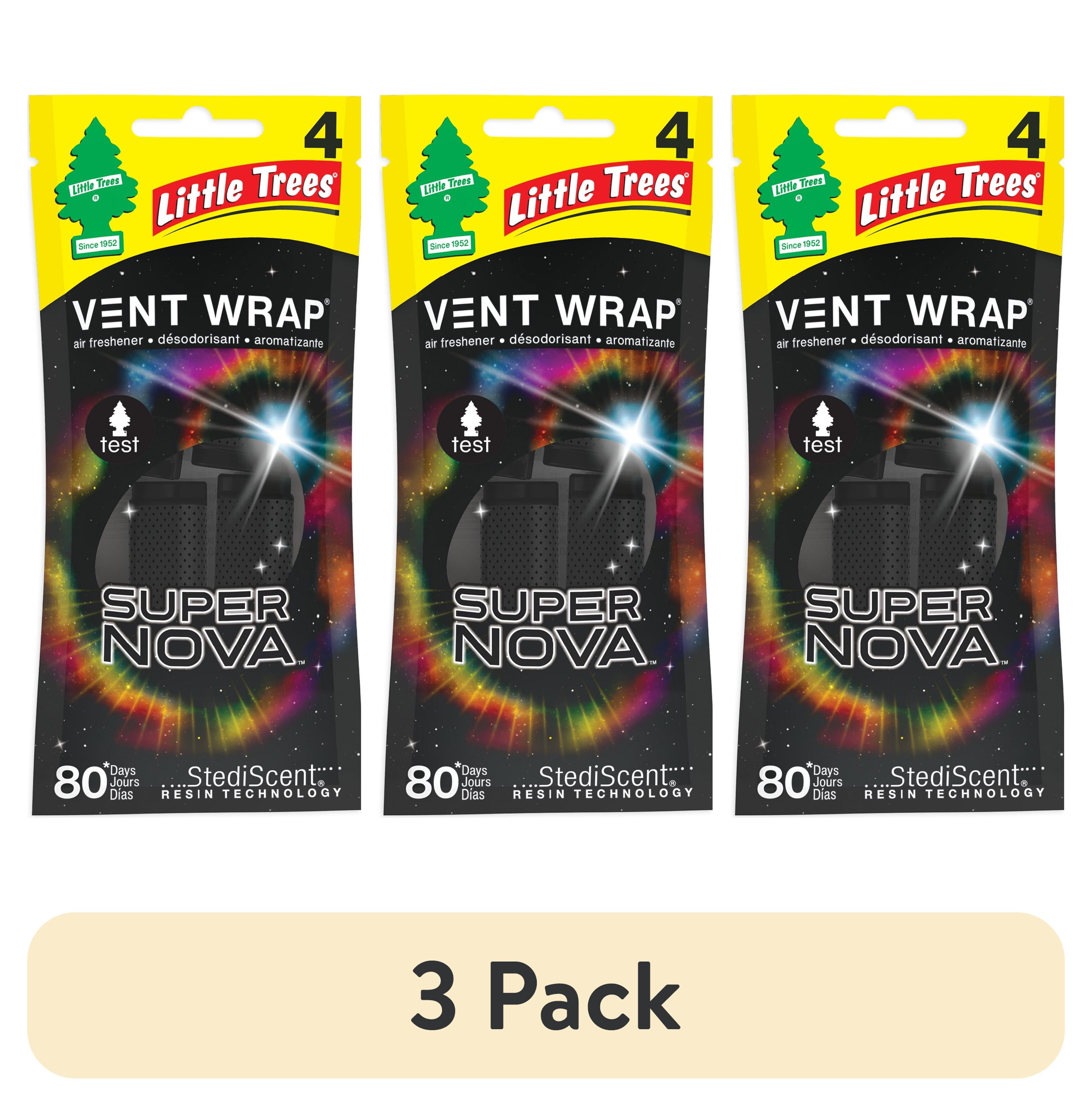 (3 pack) Little Trees Air Freshener Vent Wrap Supernova 4-Pack ...
