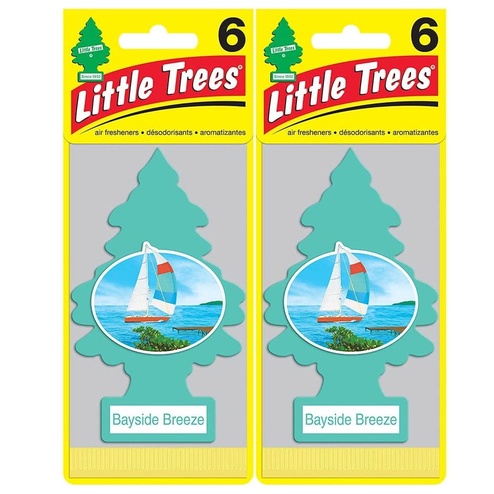 Little Trees Bayside Breeze Little Tree Air Freshener- 12 Packs ...