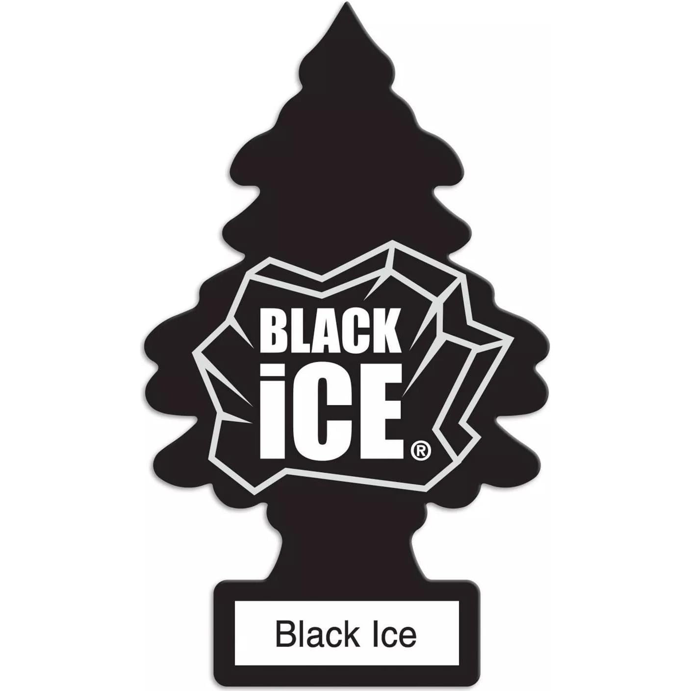 Little-Trees Black Ice Little Tree Air Freshener- 24 Pack - Walmart.com