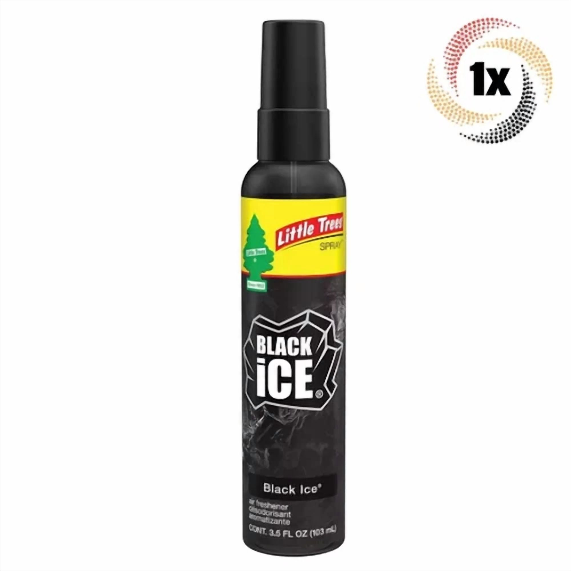 Little Trees Black Ice Scent Car Spray, Prevents Odor & Smell- 3.5Oz (1 ...