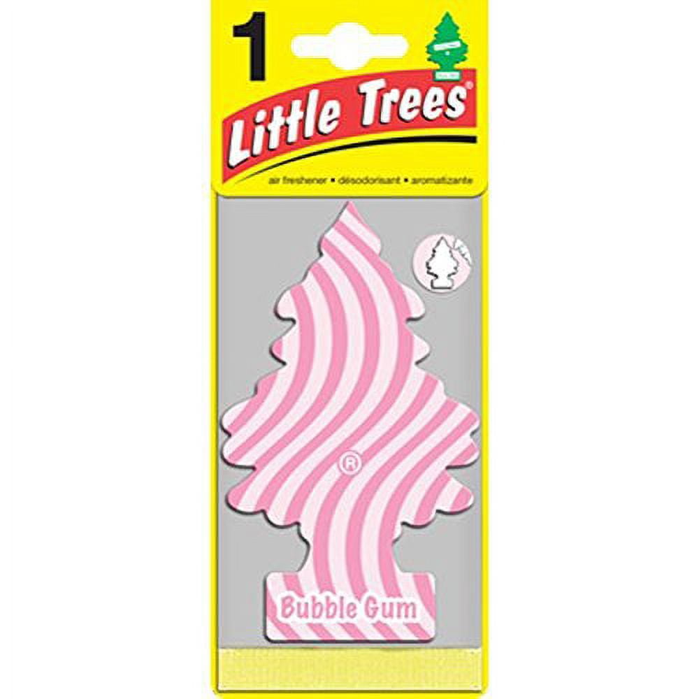 Little Trees Car Air Fresheners Bubble Gum, 2 Ct - Walmart.com