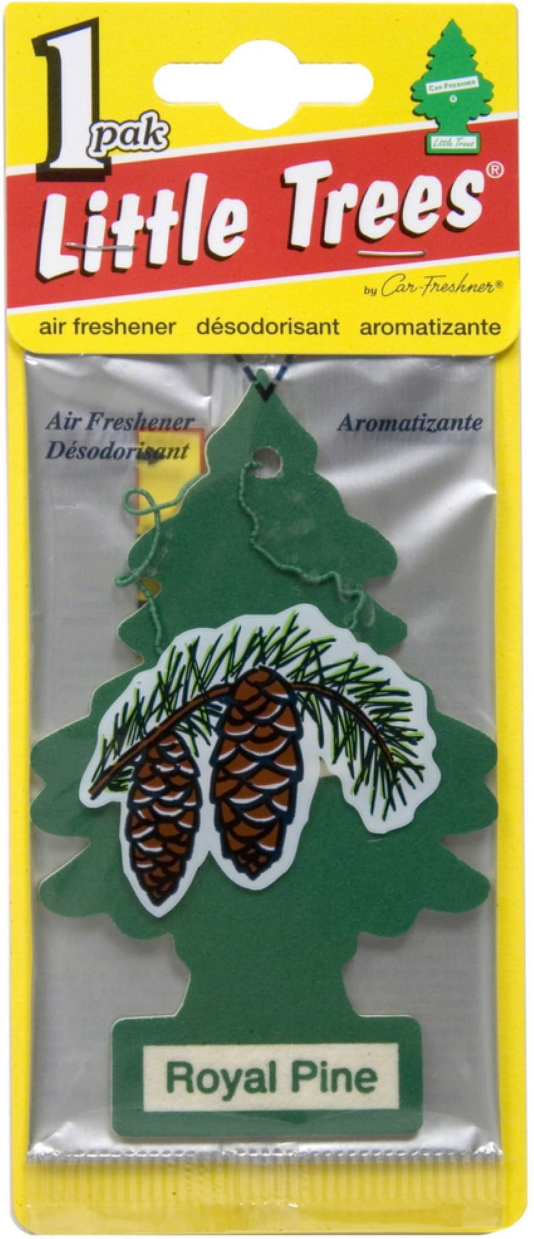Little Trees Royal Pine Air Freshener, Green Pine Tree Shape ...