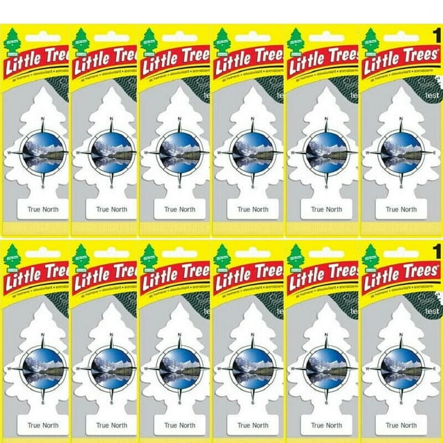 Little Trees True North Car & Home Hanging Air Fresheners, Pack of 12 ...