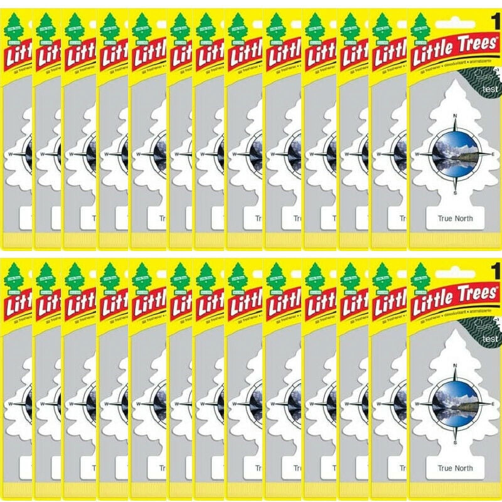 Little Trees Pine Scent True North Car & Home Air Fresheners, Pack of ...