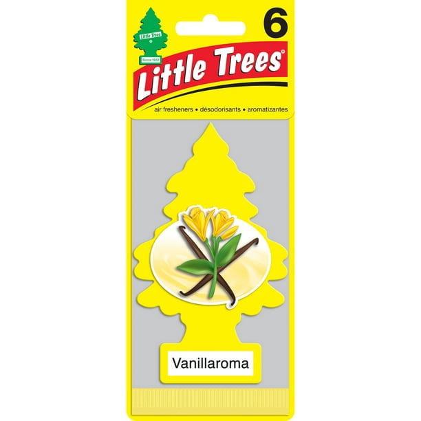 Little Trees Vanillaroma Air Freshener, Long-Lasting Auto Scent ...