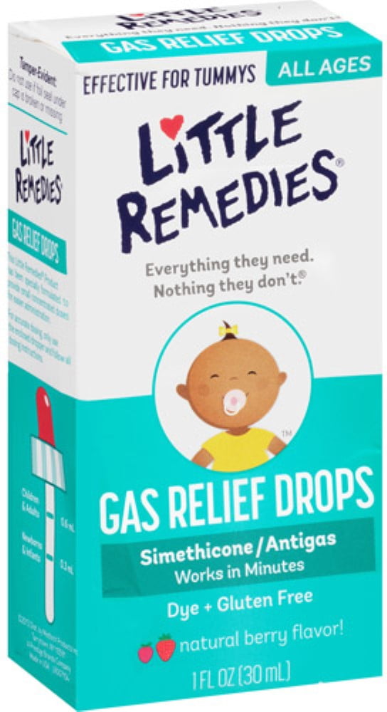 Little Tummys Gas Relief Drops 1 oz (Pack of 2) - Walmart Business Supplies