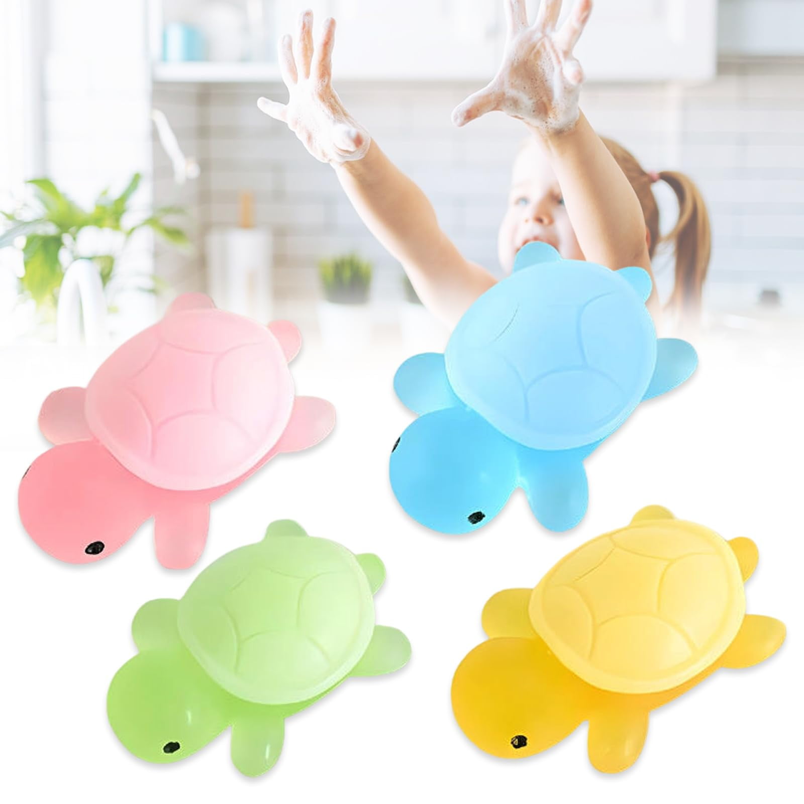 Little Turtle Handmade Essential Oil Soap,Cute Mini Turtle Moisturizing ...