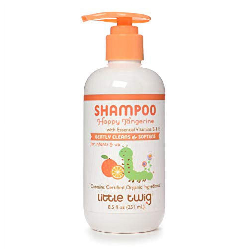 Little Twig Shampoo, Natural Plant Derived Formula, Tangerine, 8.5 fl ...