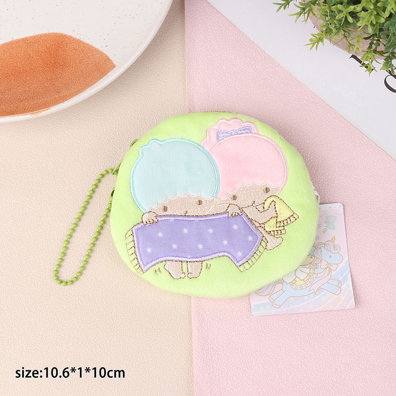 Little Twin Star Kiki Lala Cute Cartoon Plush Doll Coin Purse Kawaii ...
