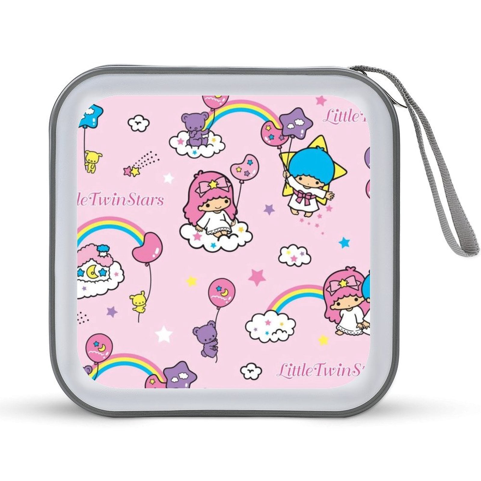 Little Twin Stars 40 Capacity CD Cases, Large DVD/VCD Storage Box ...