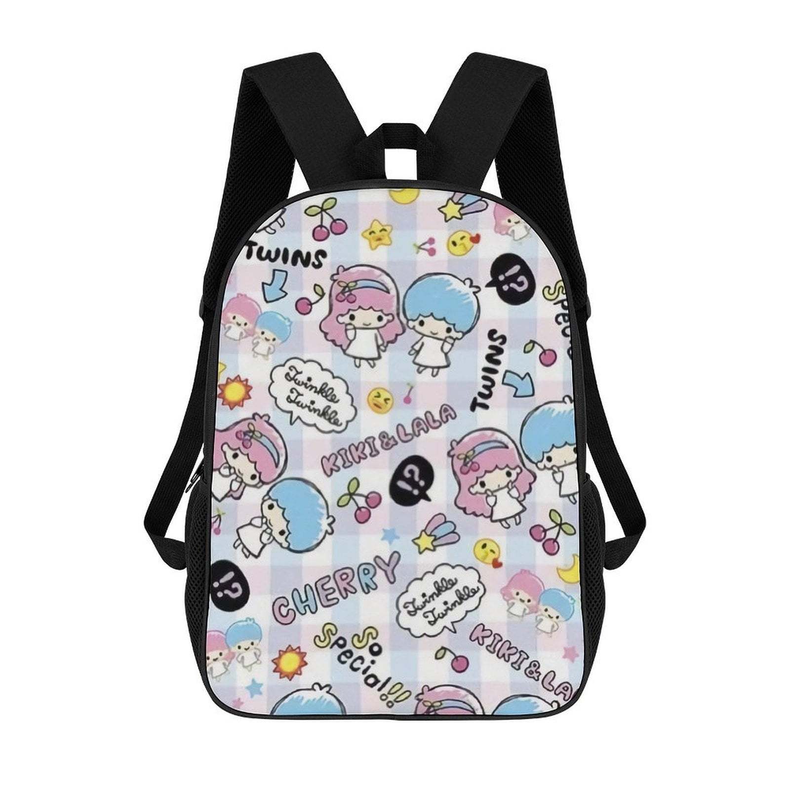 Little Twin Stars KIKI & LALA CHERRY Backpack Travel Bag for Men & Women Lightweight College ...