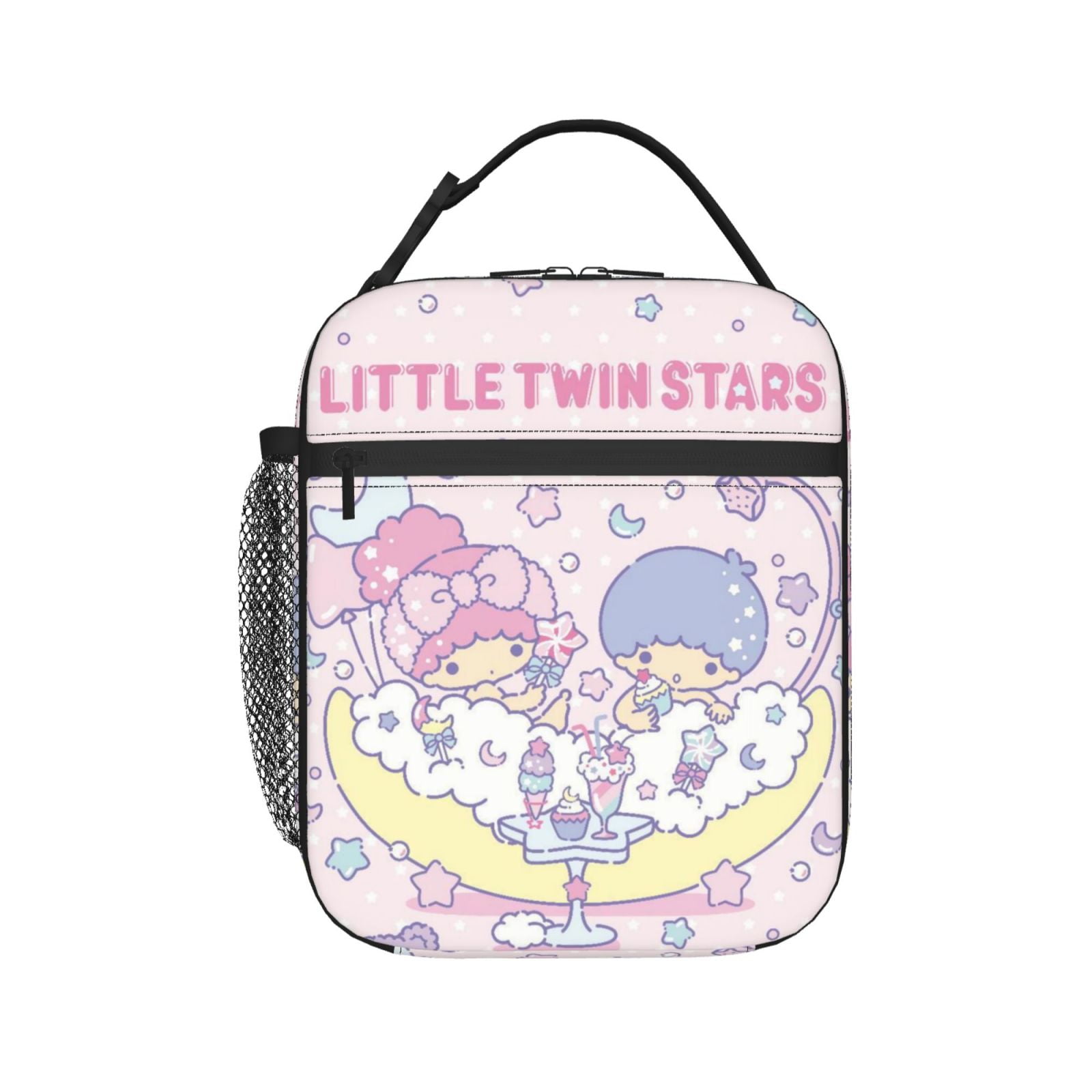 Little Twin Stars Lunch Box Lunch Bag for Women Adults Men,Reusable ...