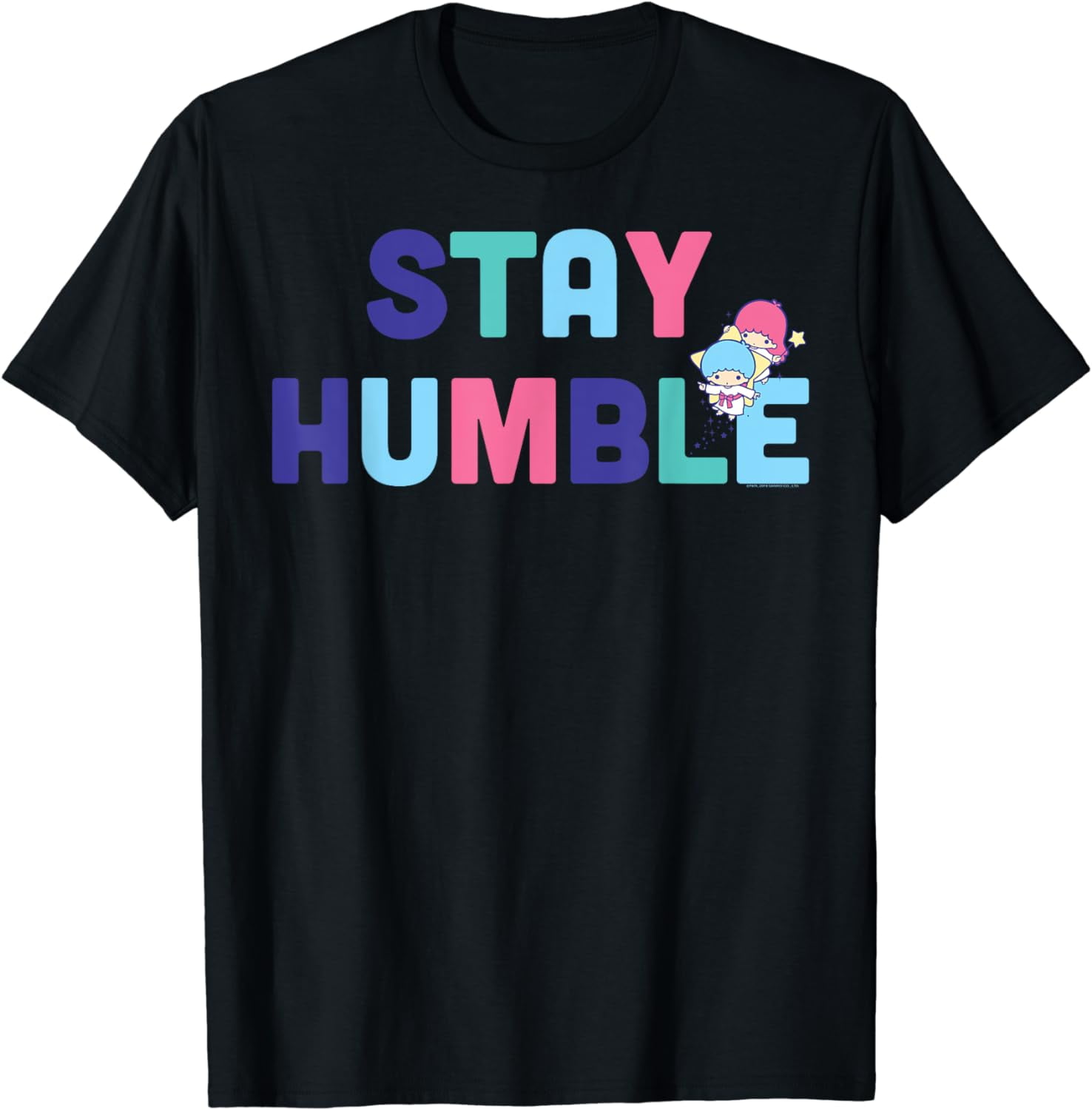 Little Twin Stars Stay Humble T-Shirt - Walmart.com