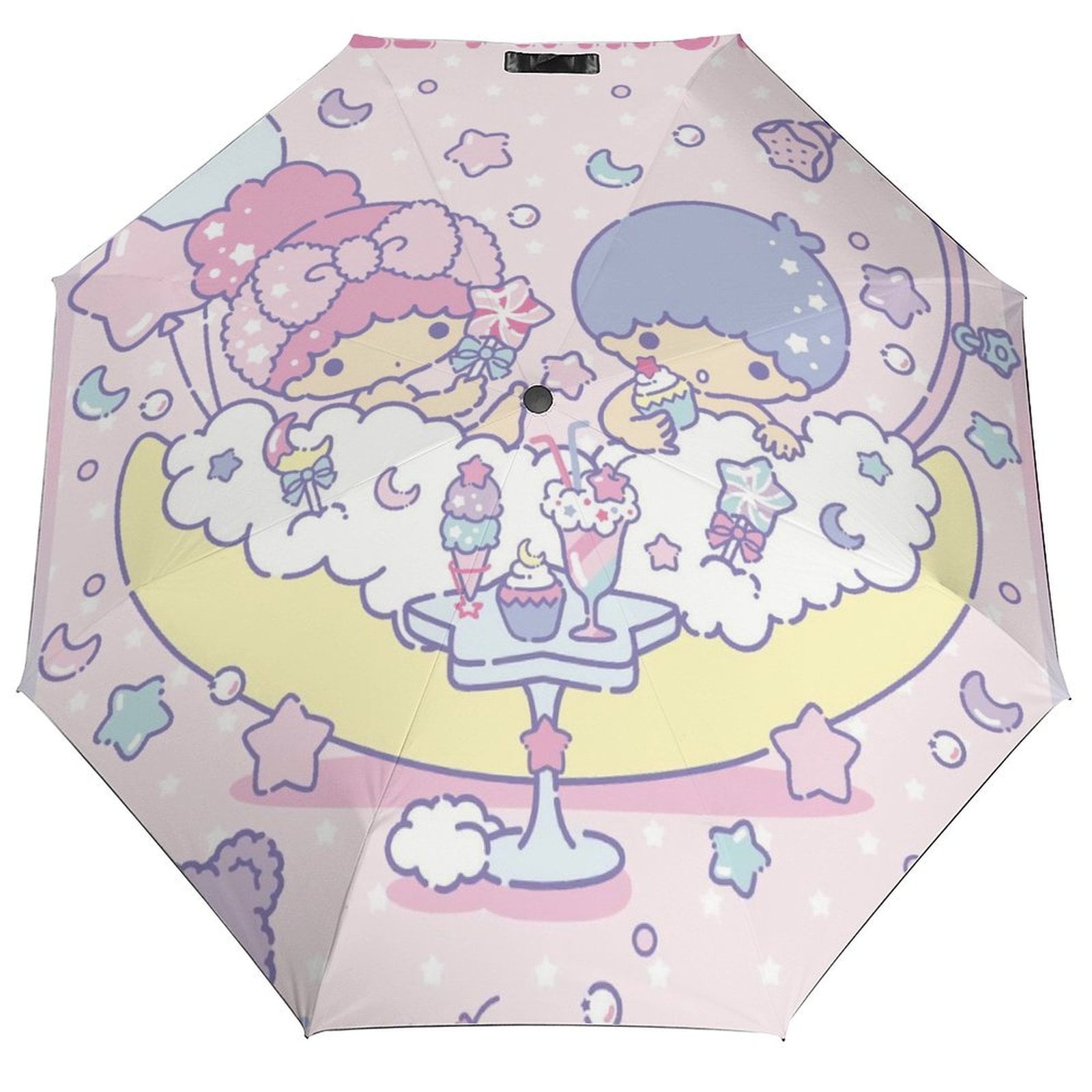 Little Twin Stars Windproof Travel Umbrella,Automatic Umbrellas for ...