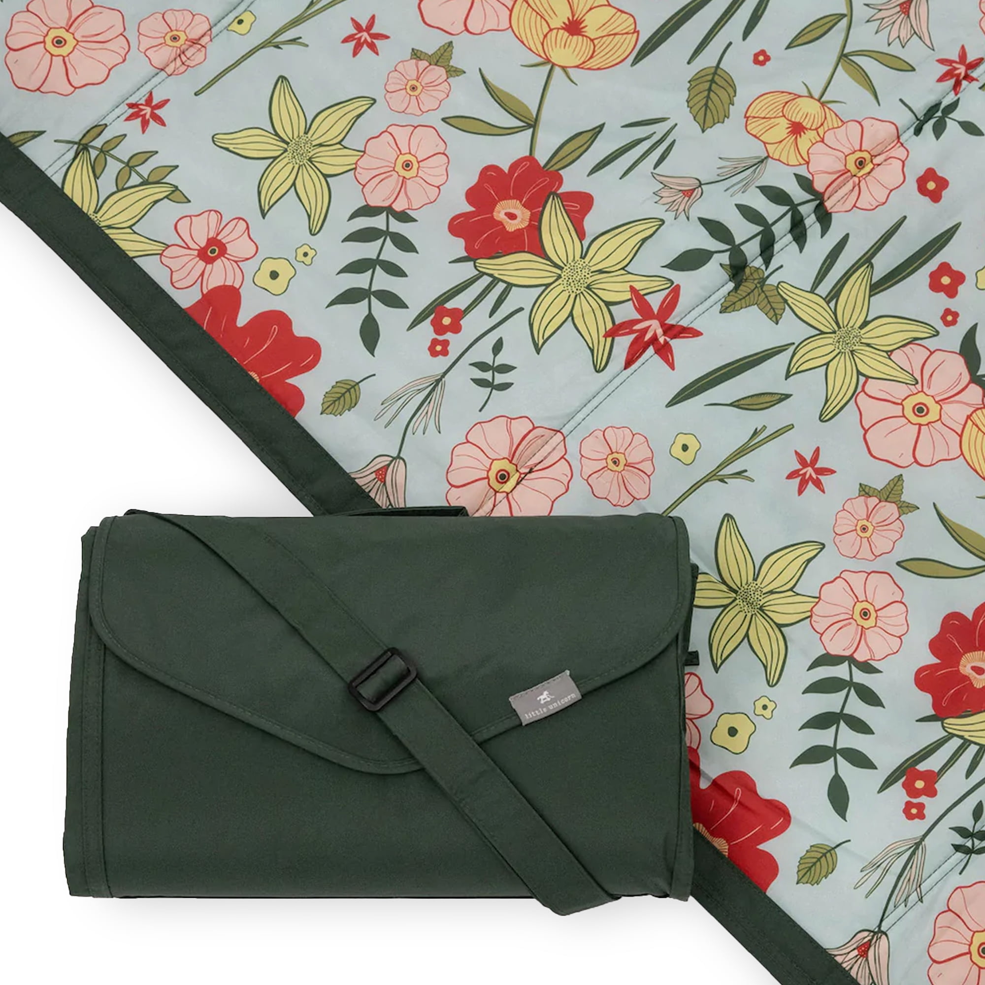 Free Shipping! Little Unicorn Outdoor Picnic Blanket 5x10 Primrose ...