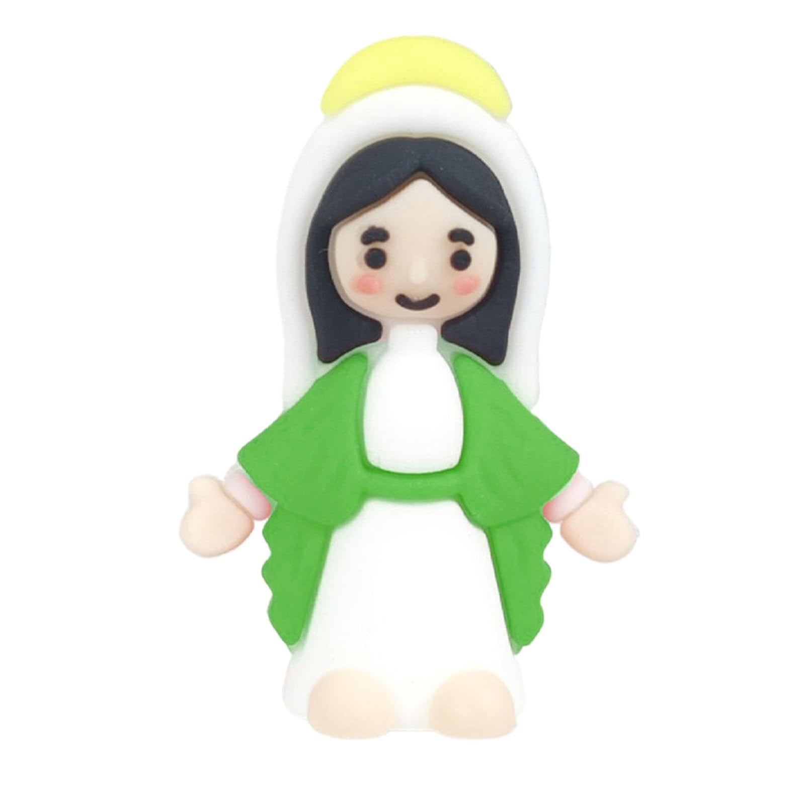 Little Virgin Mary Figurines Miniature Virgin Mary Doll to Hide and ...