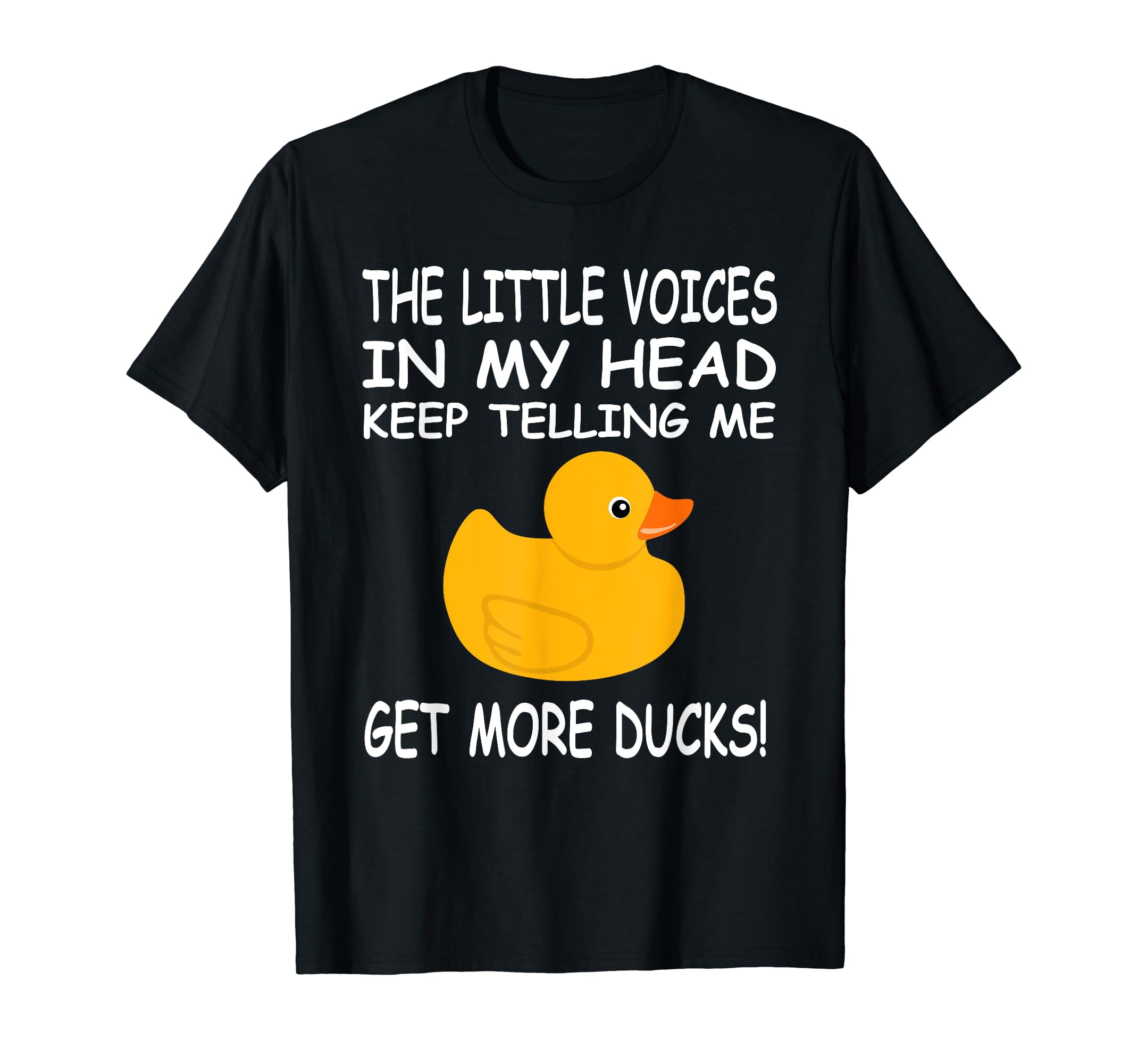 Little Voices Get More Ducks Funny Rubber Duck T-Shirt - Walmart.com