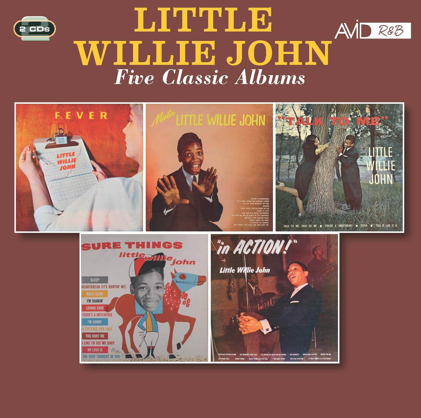 Little Willie John Five Classic Albums (CD) Album - Walmart.com