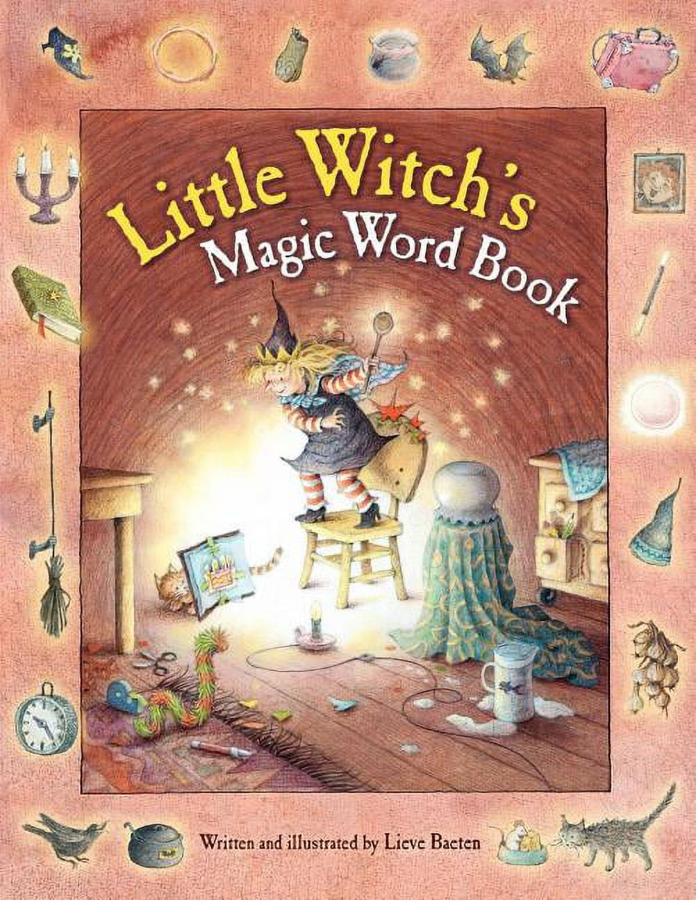 Little Witch's Magic Word Book (Board book) - Walmart.com