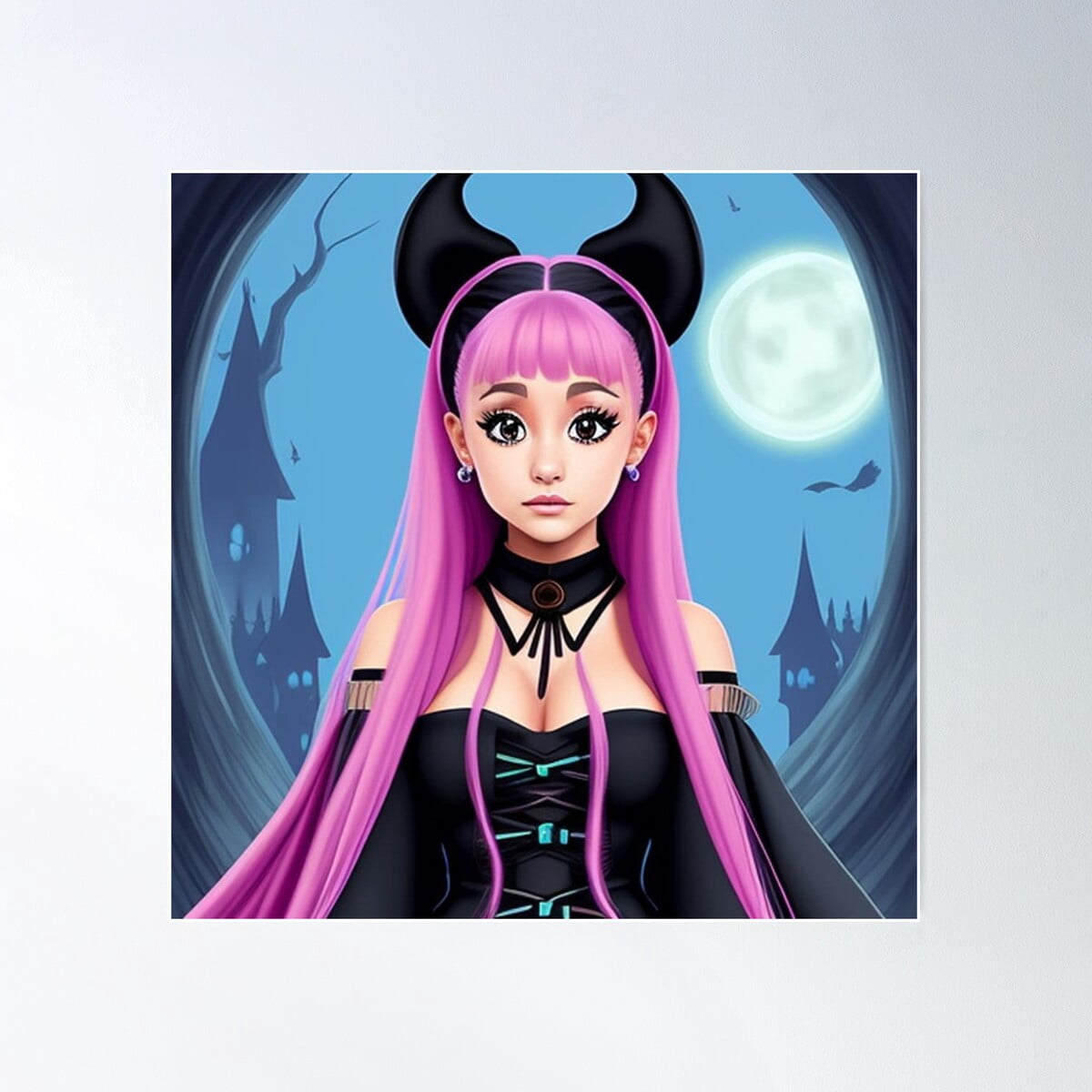 Little Witches Poster Wall Art, Modern Wall Decor For Living Room ...