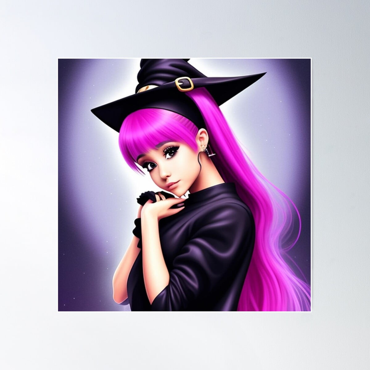 Little Witches Poster Wall Art, Modern Wall Decor For Living Room ...