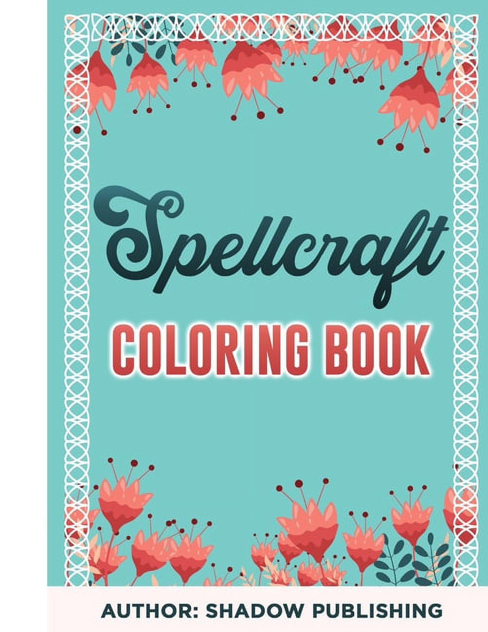 Little Witches Spellcraft Coloring Book for Kids: Spellcraft Coloring ...
