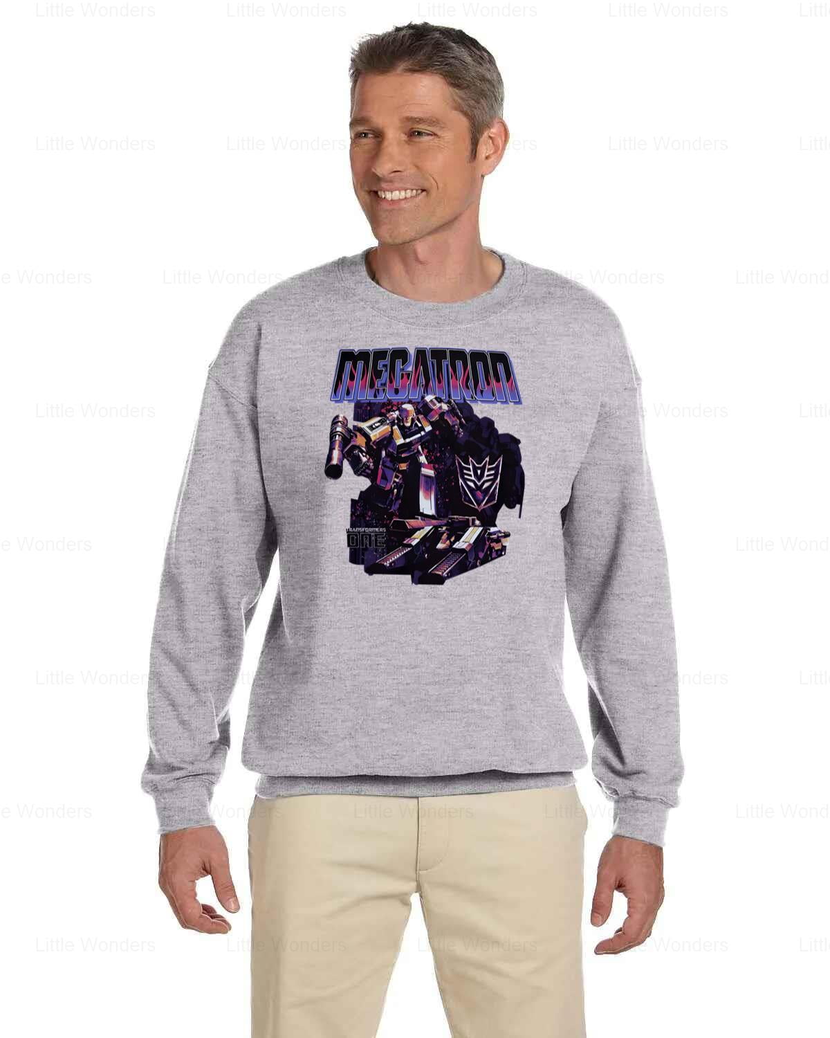 Little Wonders71 Transformers Sweatshirt Megatron Character Graphic Fan ...