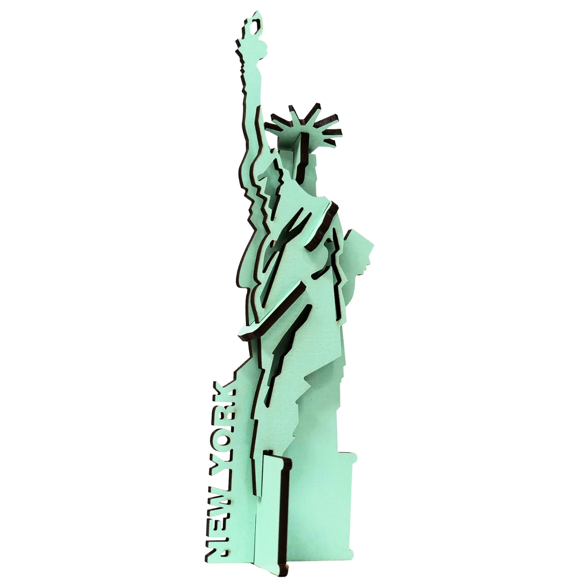 Little & Wood: Woodlet: Medium - Statue Of Liberty - 3D Wooden Kit-Set ...