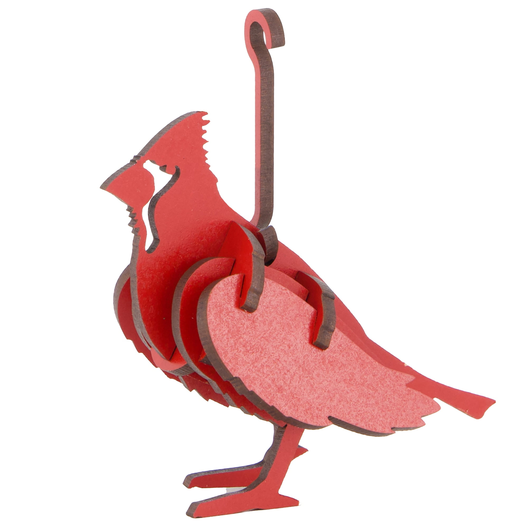 Little & Wood: Woodlet: Small - Cardinal - Red, 3D Wooden Kit-Set, Bird ...