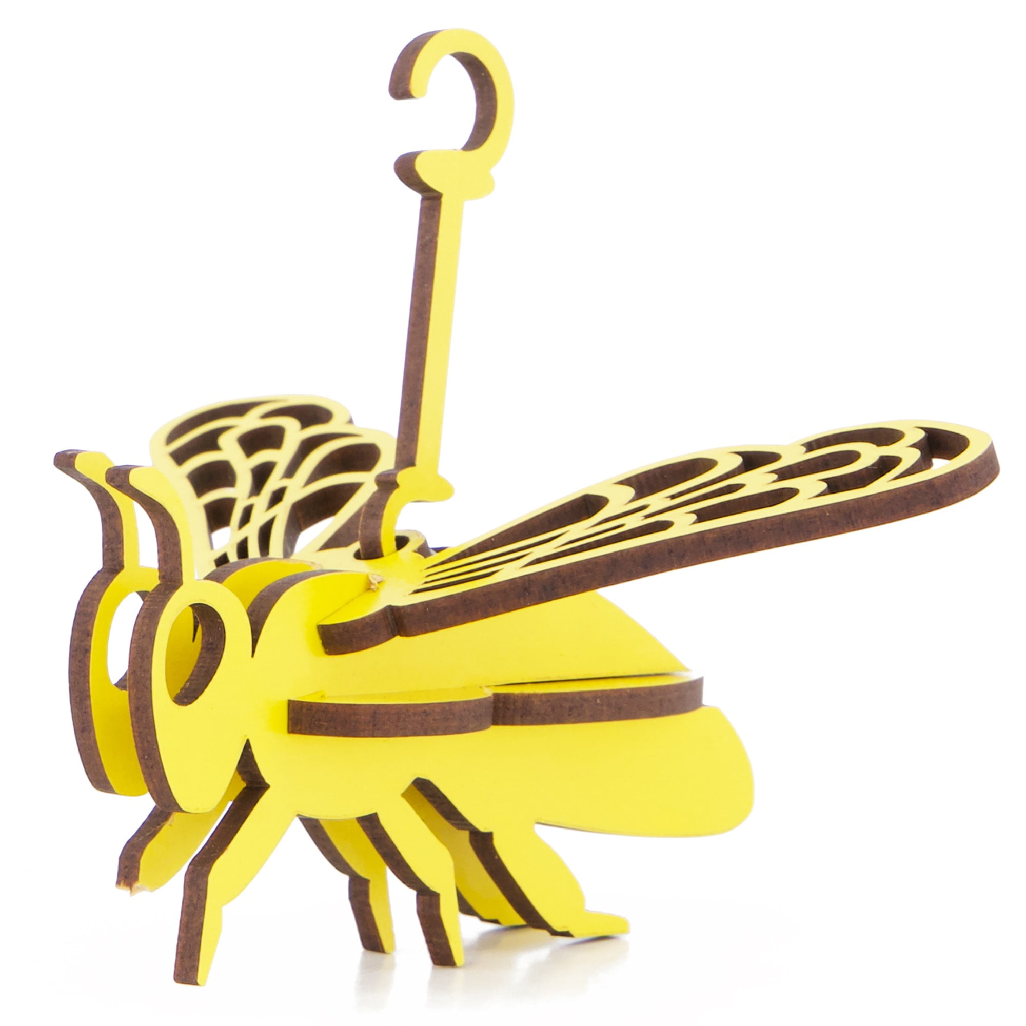 Little & Wood: Woodlet: Small - Honey Bee - Yellow, 3D Wooden Kit-Set ...