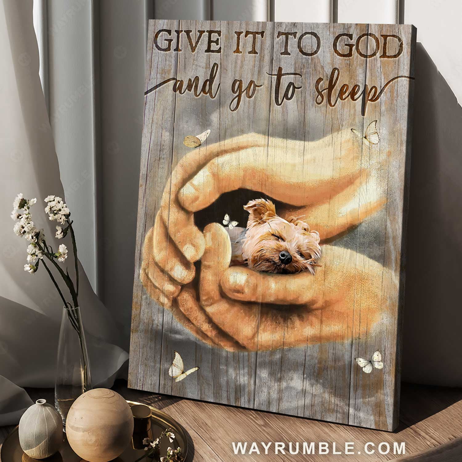 Little Yorkshire Terrier, Stunning Hand, Butterfly, Give It To God And ...