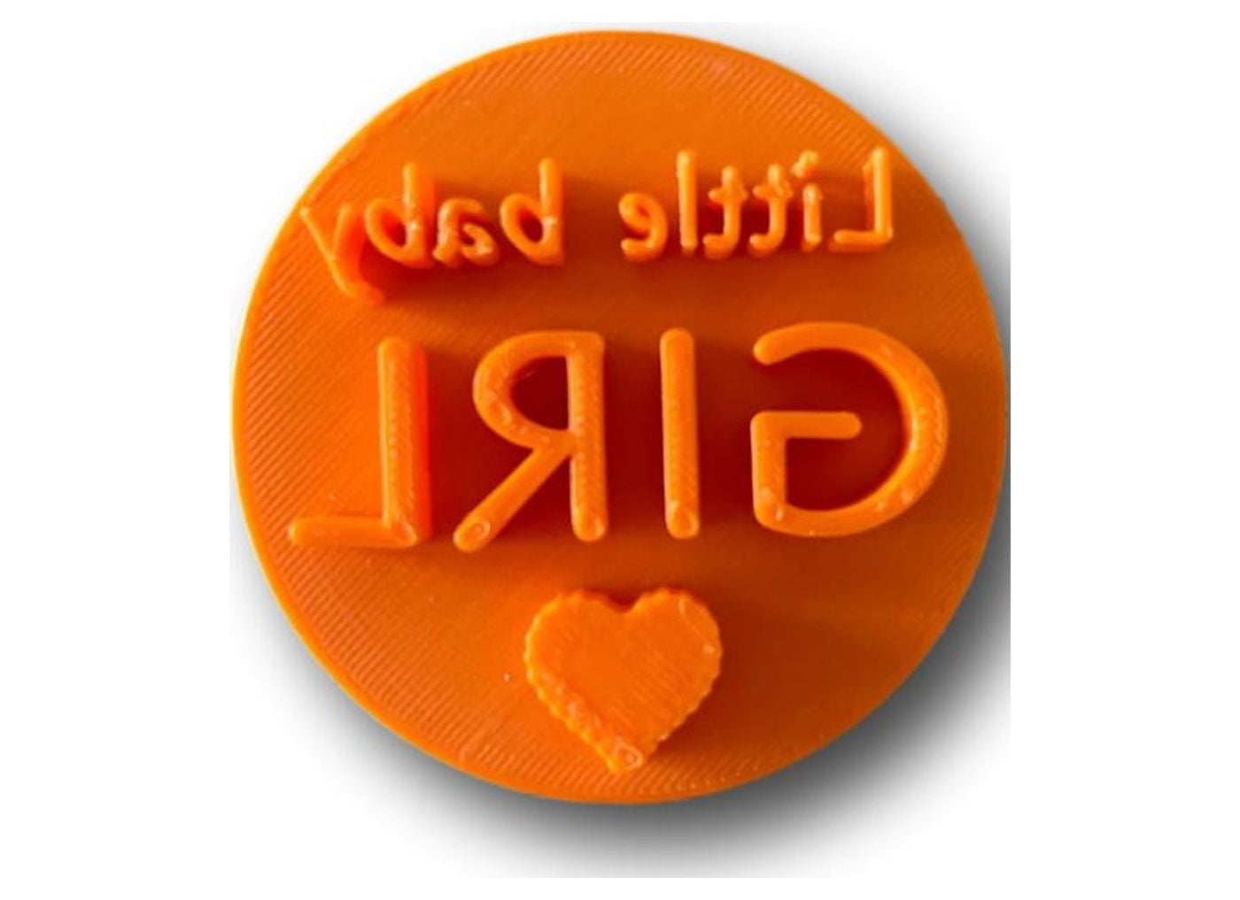 Little baby GIRL Embosser/Stamp Cake Cookie Embosser, Icing Stamp ...