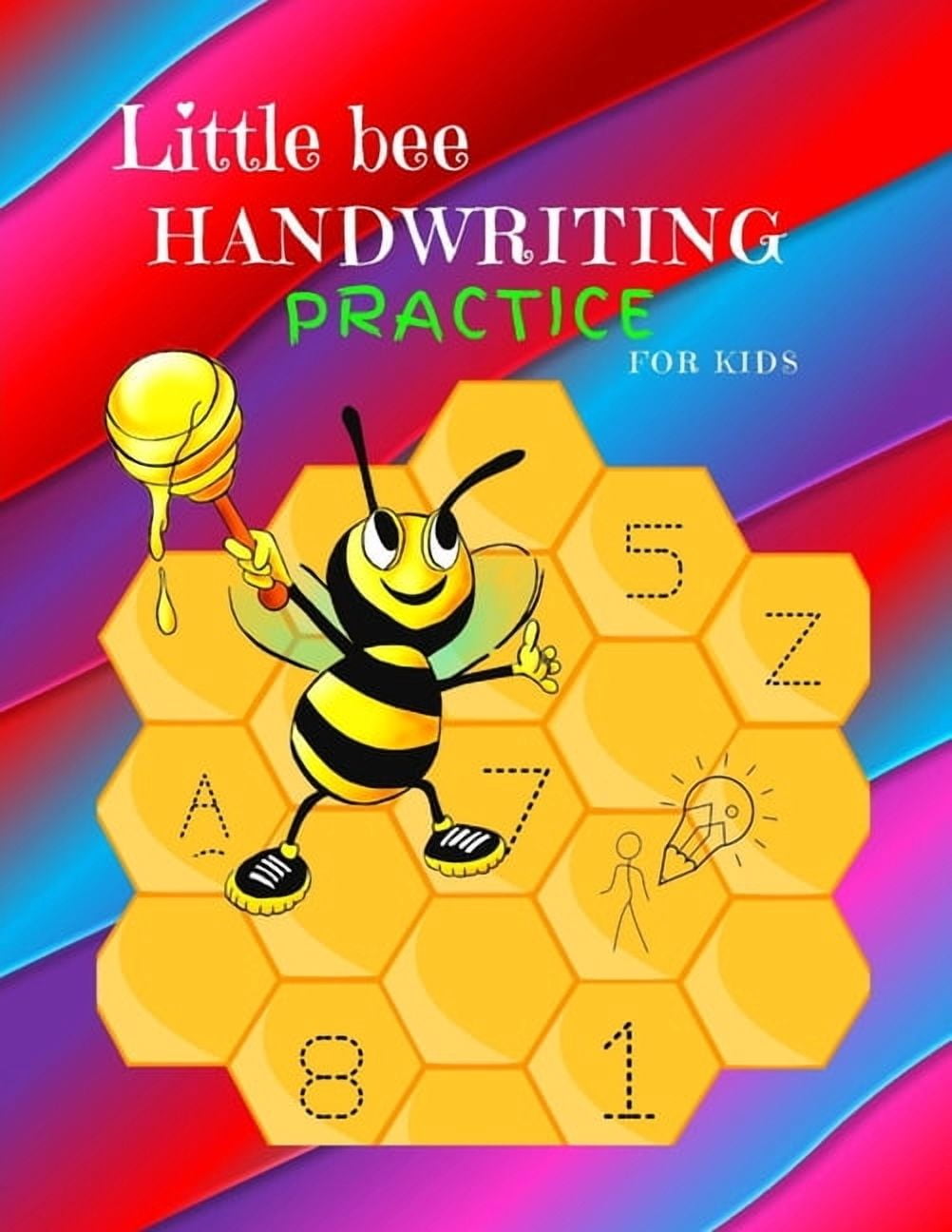 Little bee Handwriting Practice for Kids: Little bee: Alphabet ...