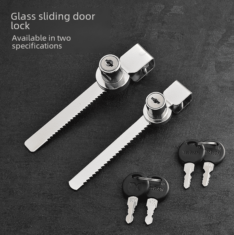 Little doctor glass cabinet lock sliding door rack lock glass door lock ...