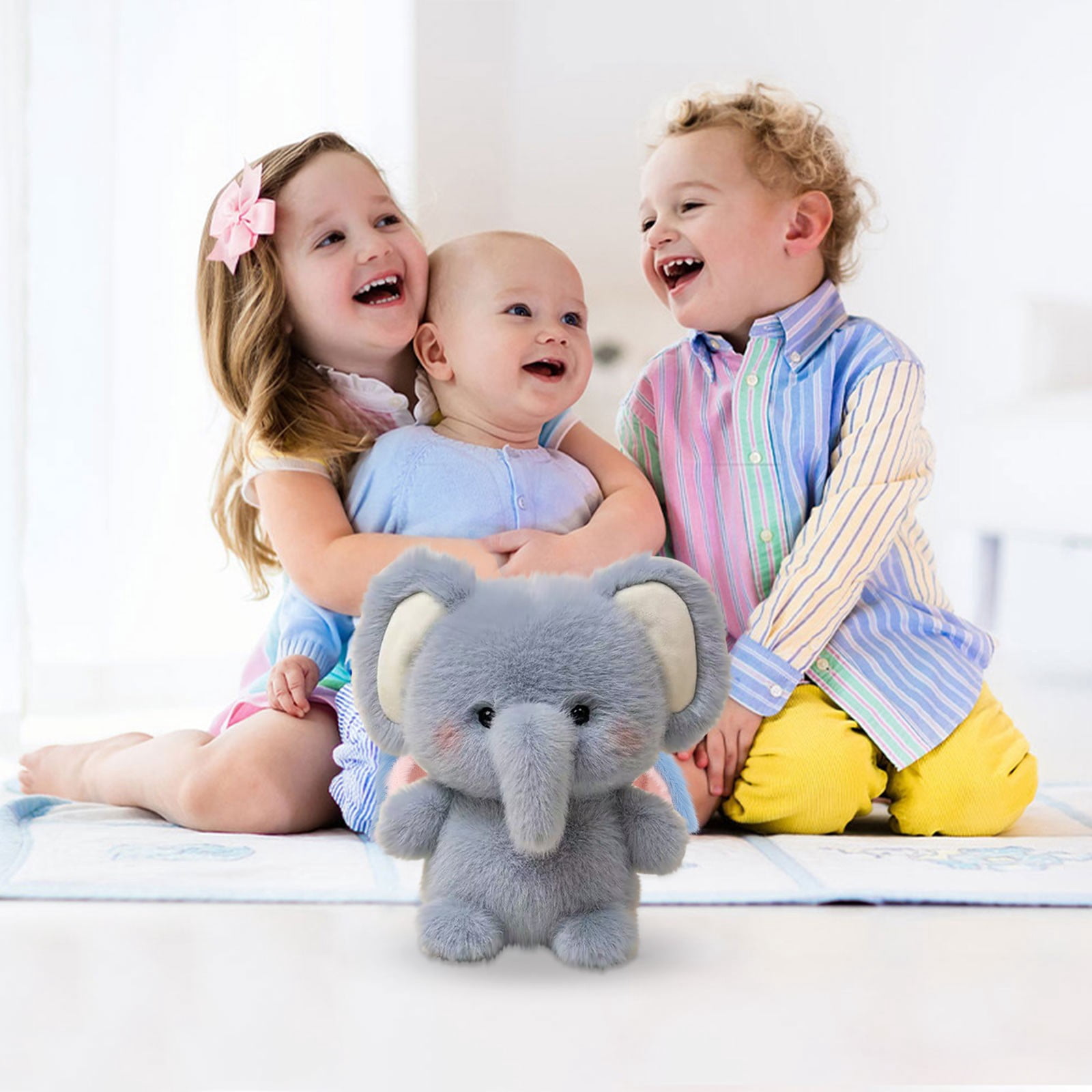 Little elephant -Soft Cute Plushie for Kids Little Toys Series Plush ...